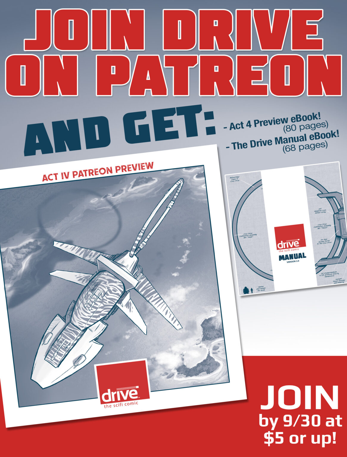 DRIVE™ - The SciFi Comic, by Dave Kellett