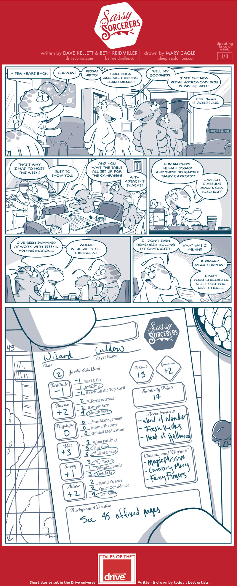 DRIVE™ - The SciFi Comic, by Dave Kellett