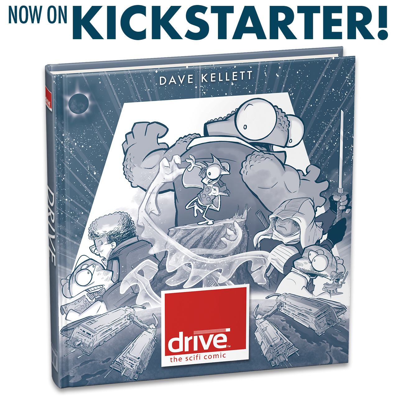 DRIVE™ - The SciFi Comic, by Dave Kellett