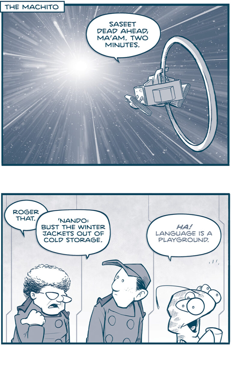 DRIVE™ - The SciFi Comic, by Dave Kellett